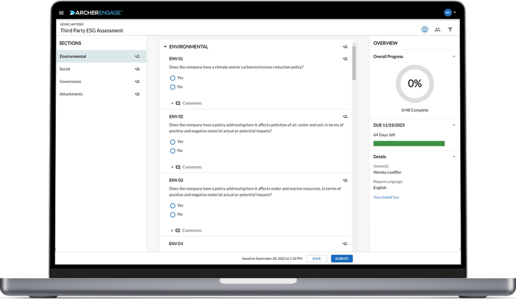 GRC Platform – Evolve Solution Tech